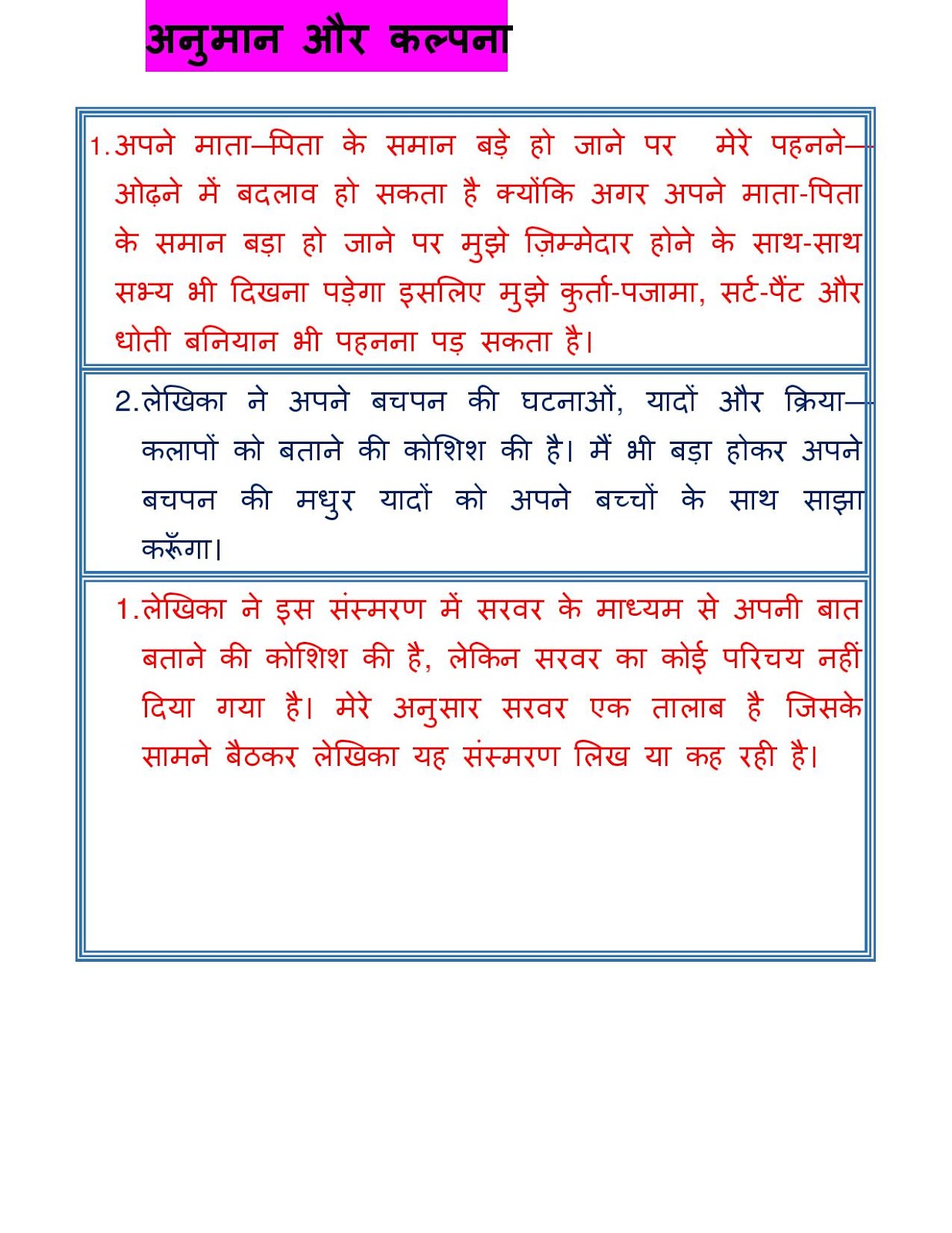 Anuman Aur Kalpna anuman-aur-kalpna