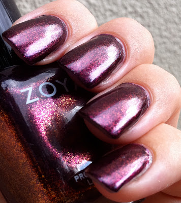 Glam Polish: Zoya Valerie & Indigo