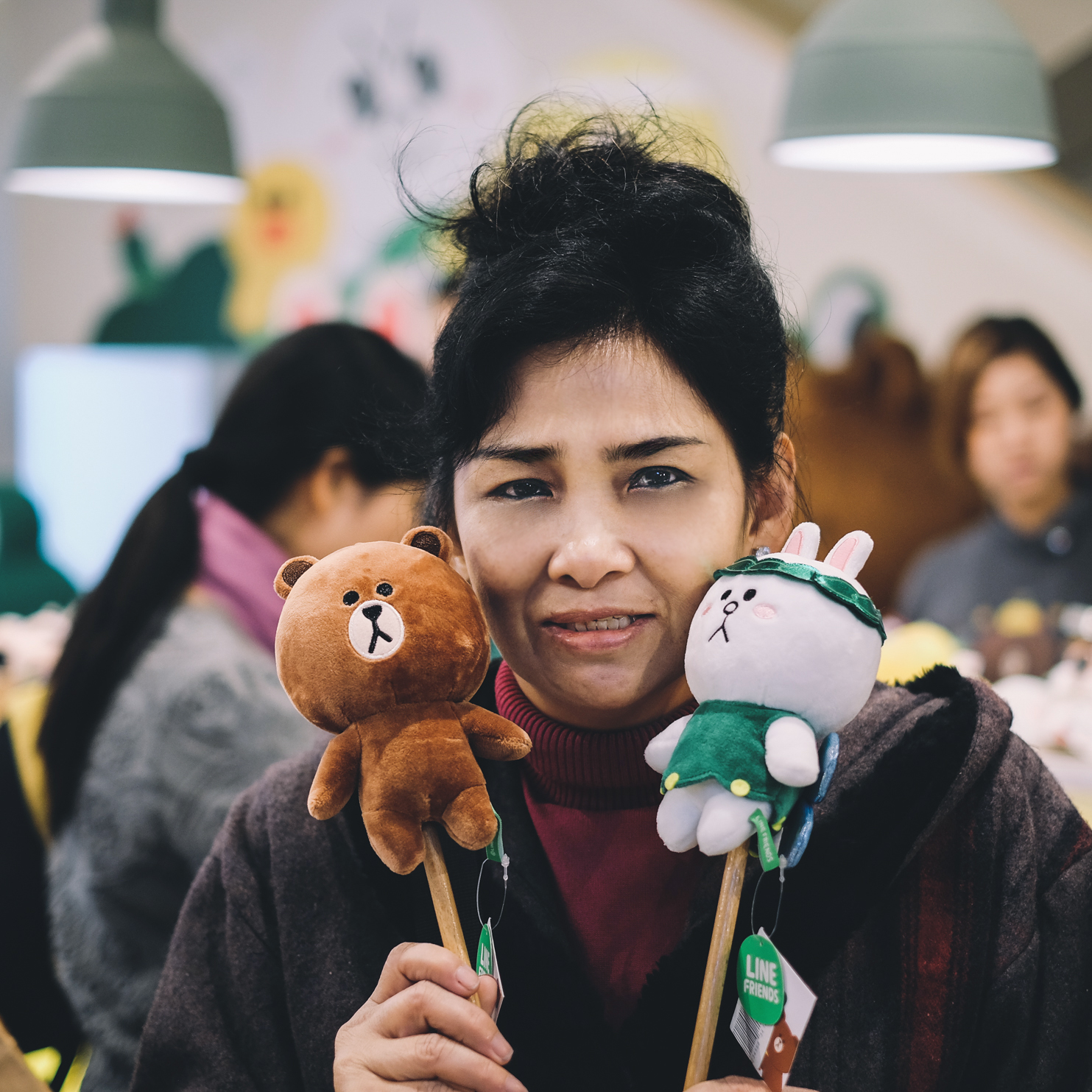 LINE FRIENDS CAFE AND STORE KOREA! (GAROSUGIL, SEOUL) - eatandtreats ...