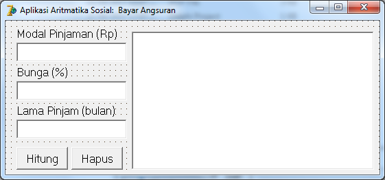 Aplikasi Aritmatika: Menghitung Besar Angsuran - Pustaka Matematika