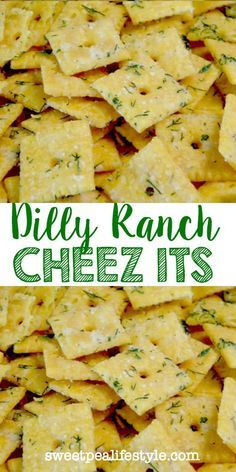 Dilly Ranch Cheez Its - The Dinner Recipes Ideas