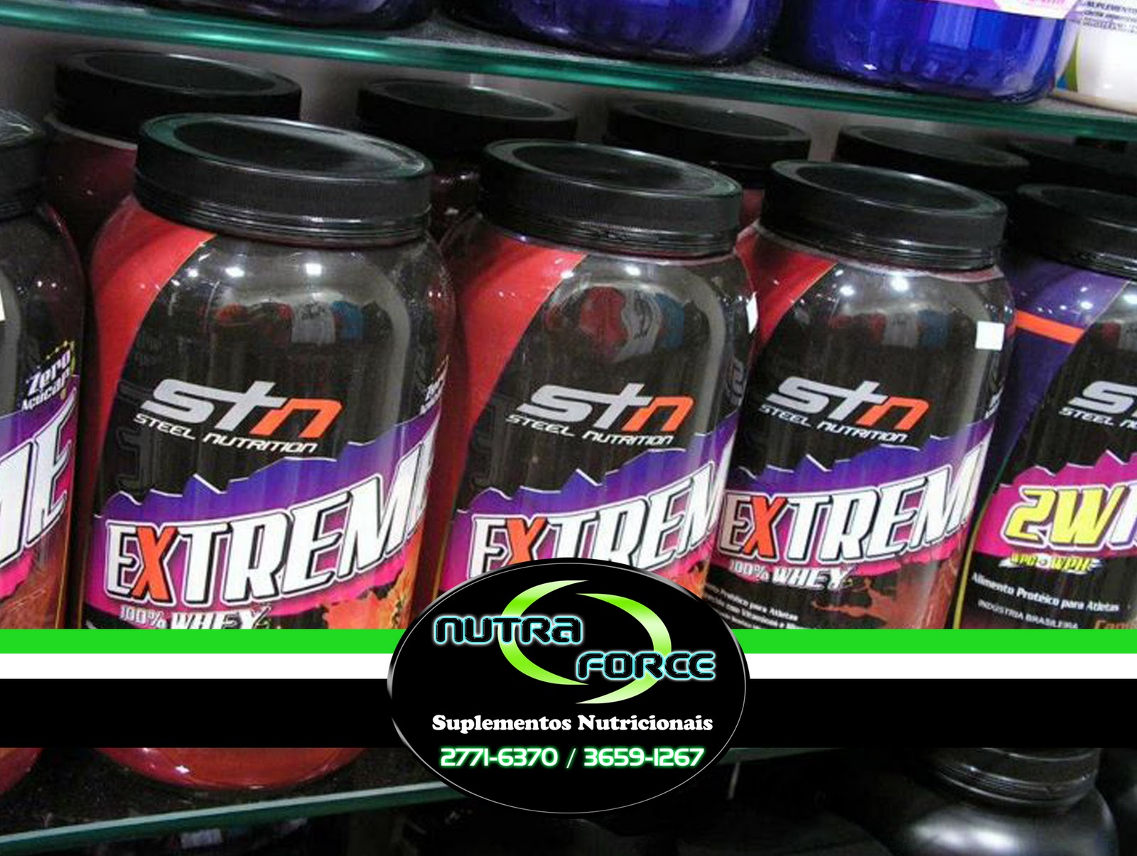 Proteínas (Whey Protein) | Nutra Force - Suplementos Nutricionais