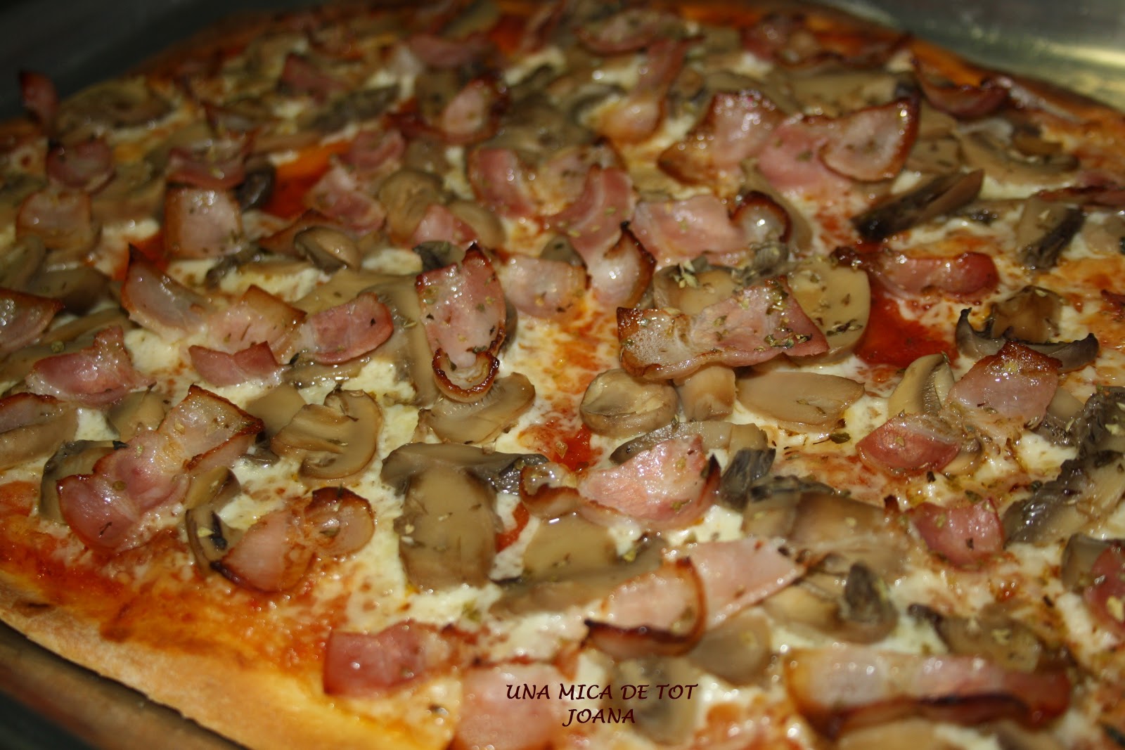 CUINAR PER GUST: PIZZA CON HARINA DE MAIZ