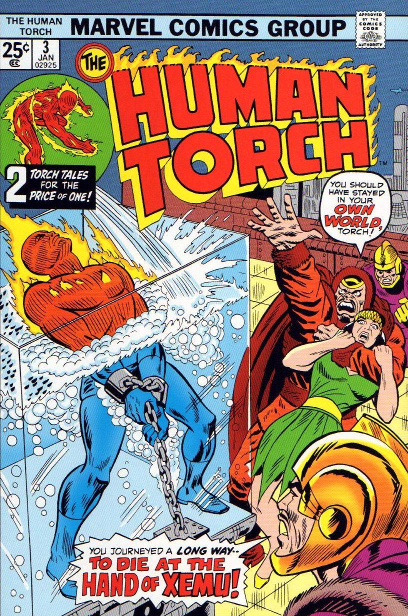 CRIVENS! COMICS & STUFF!: THE HUMAN TORCH COVER GALLERY...
