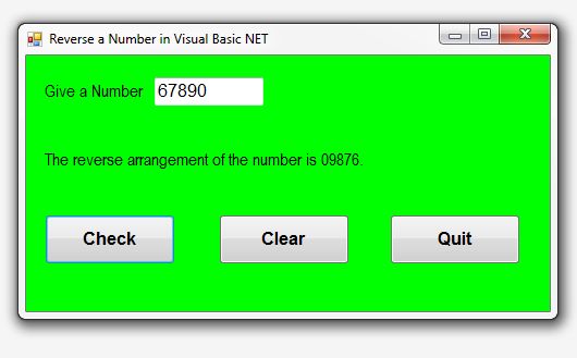 Free Programming Source Codes And Computer Programming Tutorials Reverse A Number Checker In