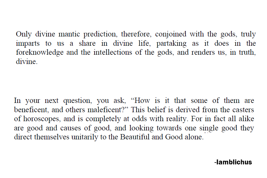 Traditions: Tradition: Neo-Platonism