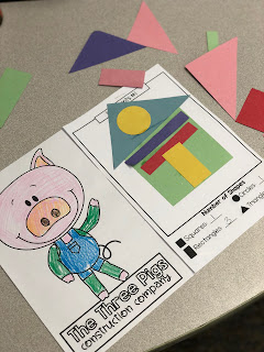 Scissors and Crayons: Three Pigs Construction