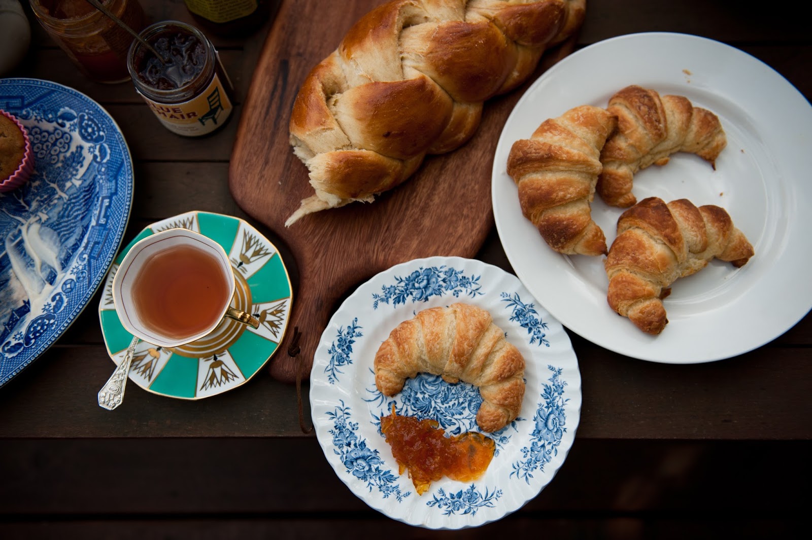 Desserts for Breakfast: Croissants for Sunday tea