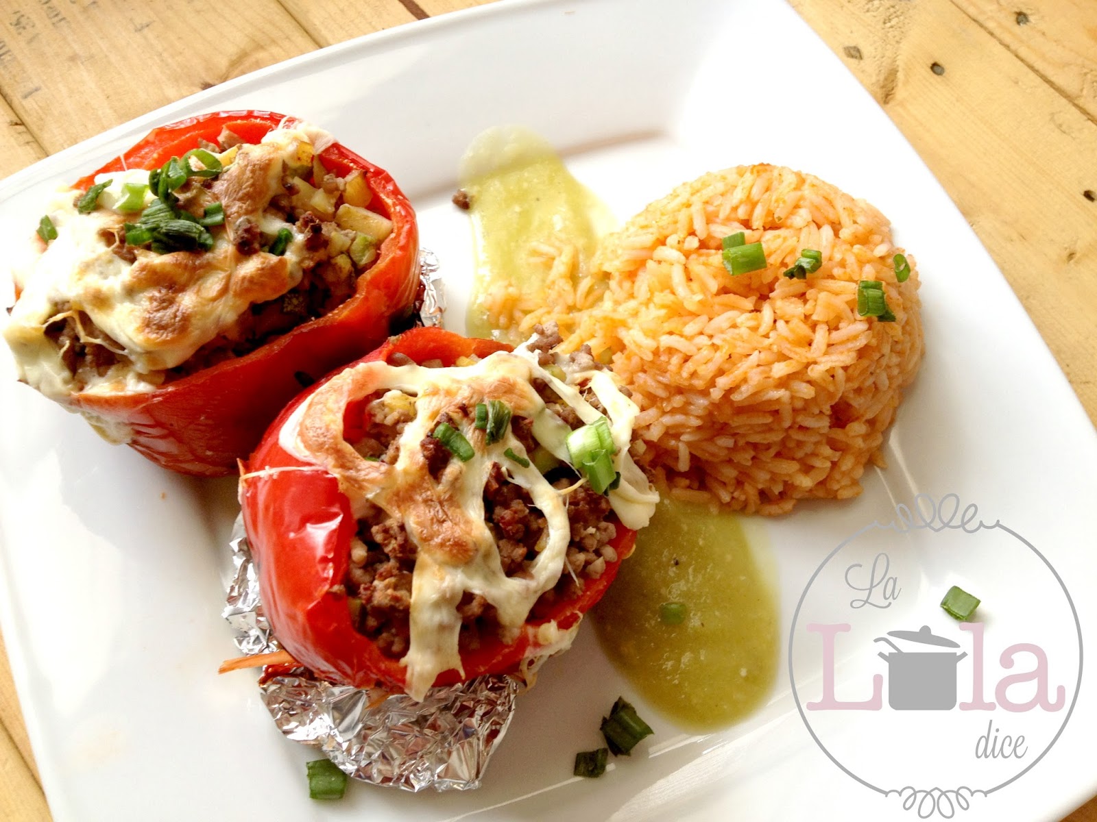 Pimiento Relleno de Picadillo | La Lola Dice