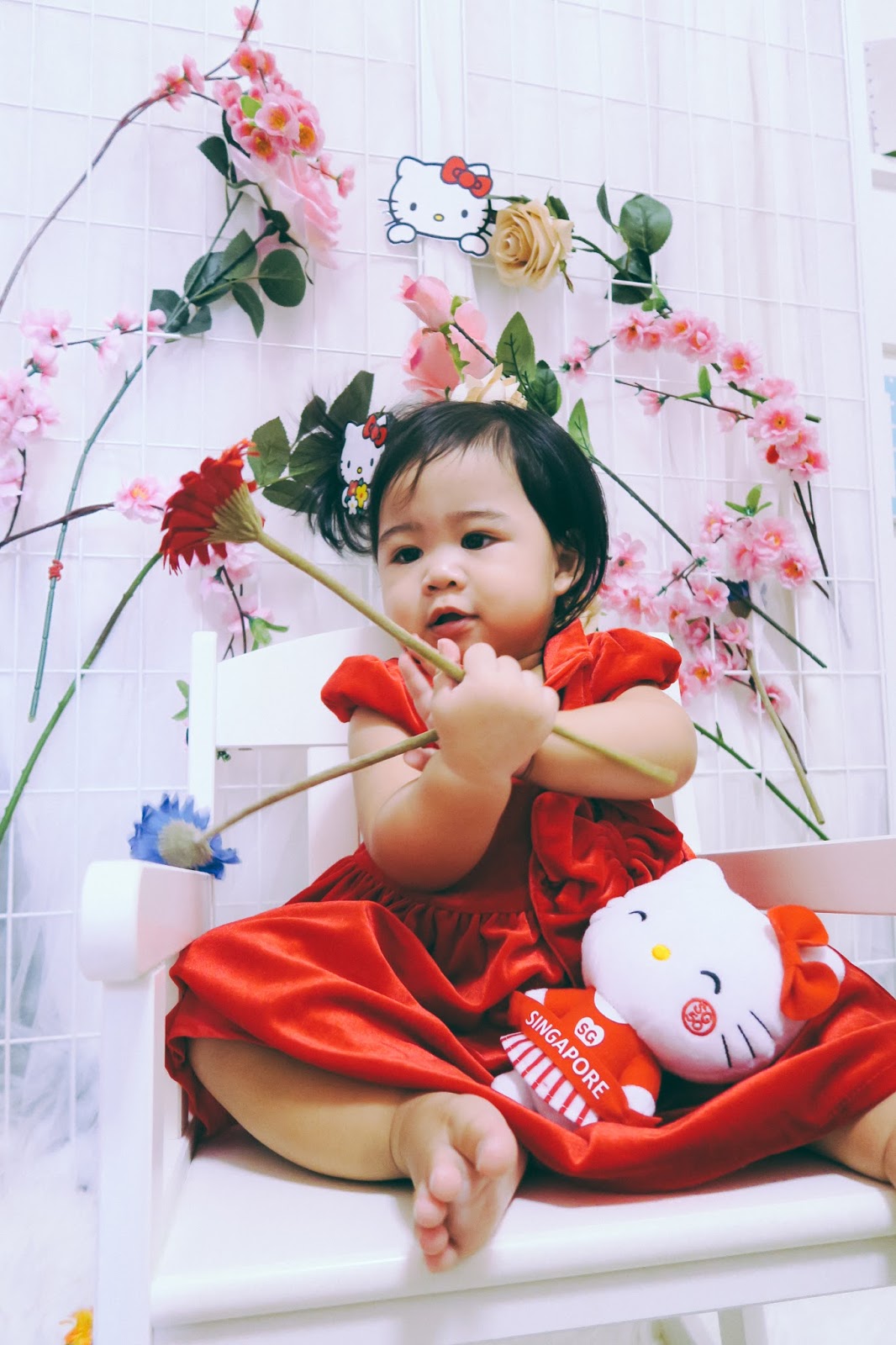 Pre-1st Birthday Photo Shoot: Hello Kitty's Secret Garden | A ...