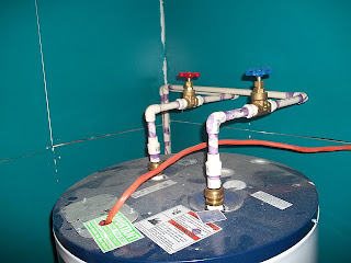 Melissa and Brian's Great DIY Adventures: Mobile Home Plumbing inside ...