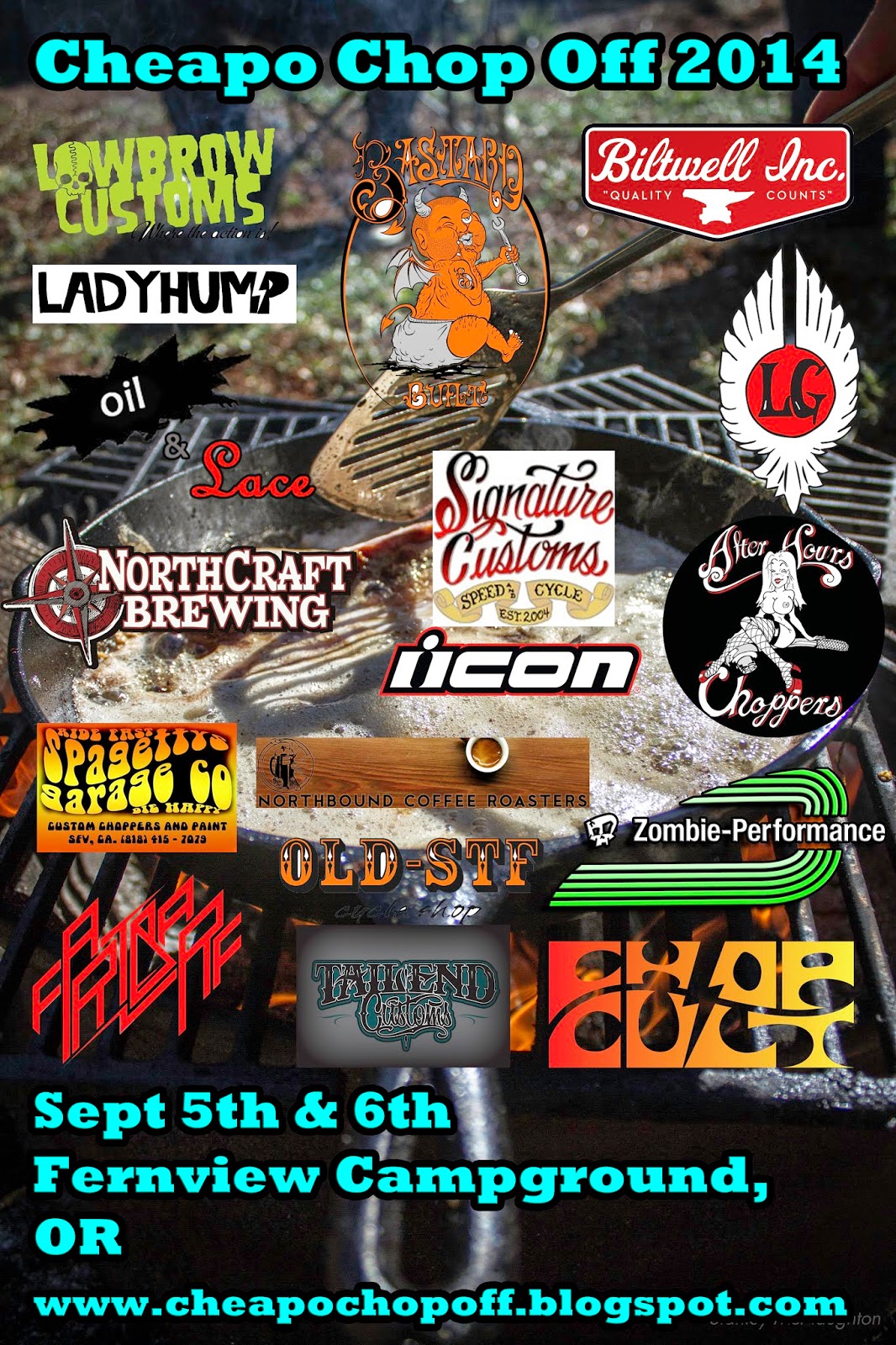 ZOMBIE PERFORMANCE: Support for the Cheapo Chop Off 2014