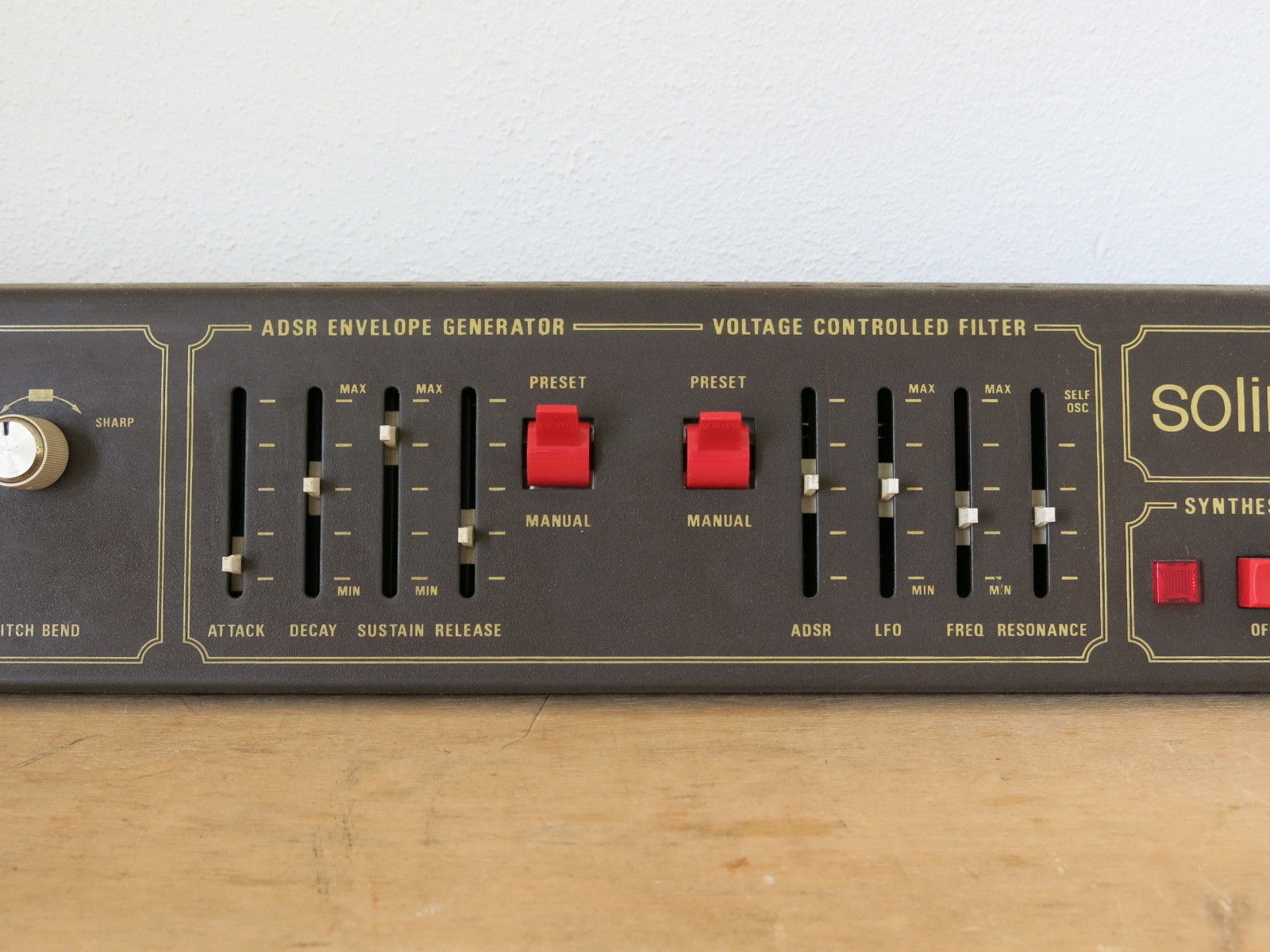 MATRIXSYNTH: Solina String Synthesizer (ARP Explorer I) Front Panel