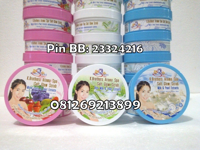 K.BROTHERS AROMA SPA SALT GLOW SCRUB