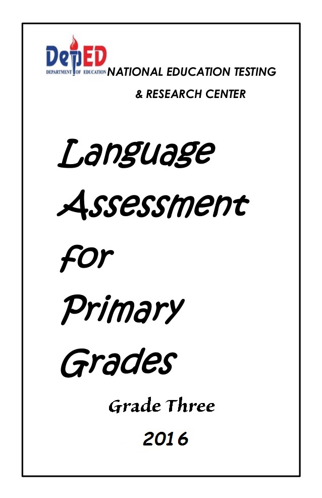 tagadepedfiles: LAPG Materials for Grade 3
