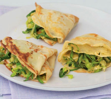 Crepes with zucchini and Emmentaler recipe -Taste USA