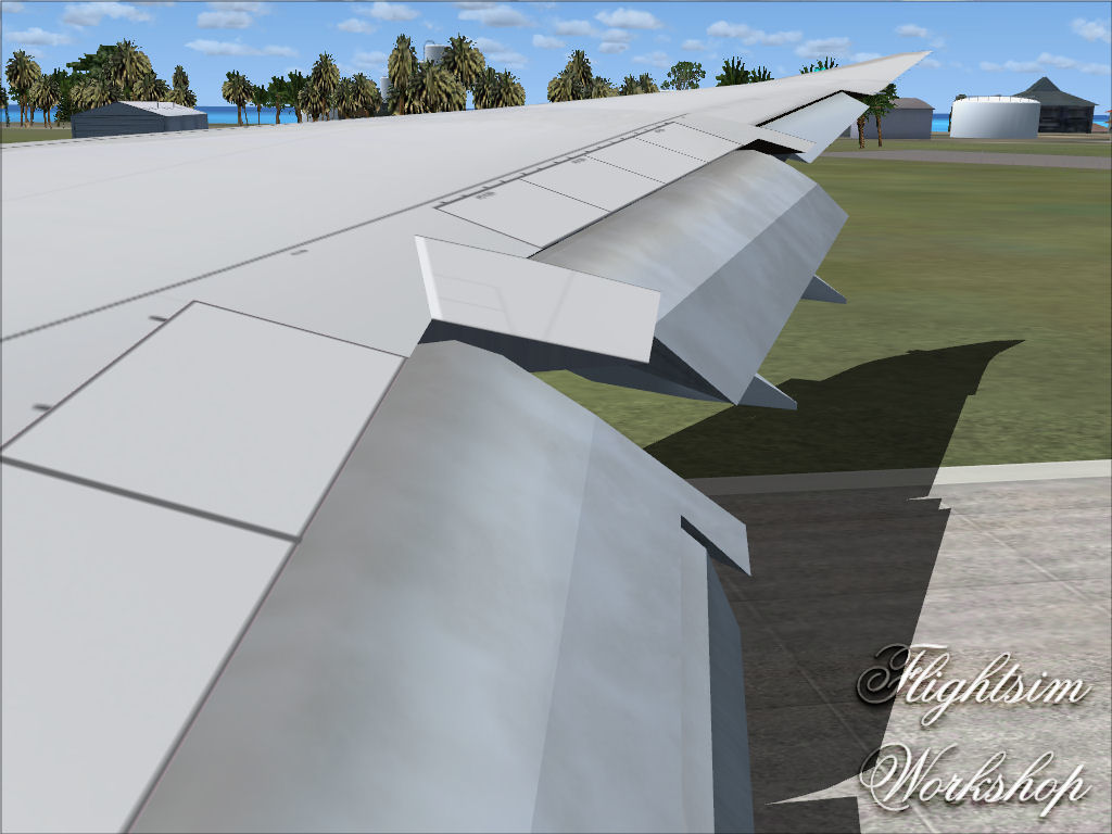 FSX Boeing 747-8i Virgin Galactic
