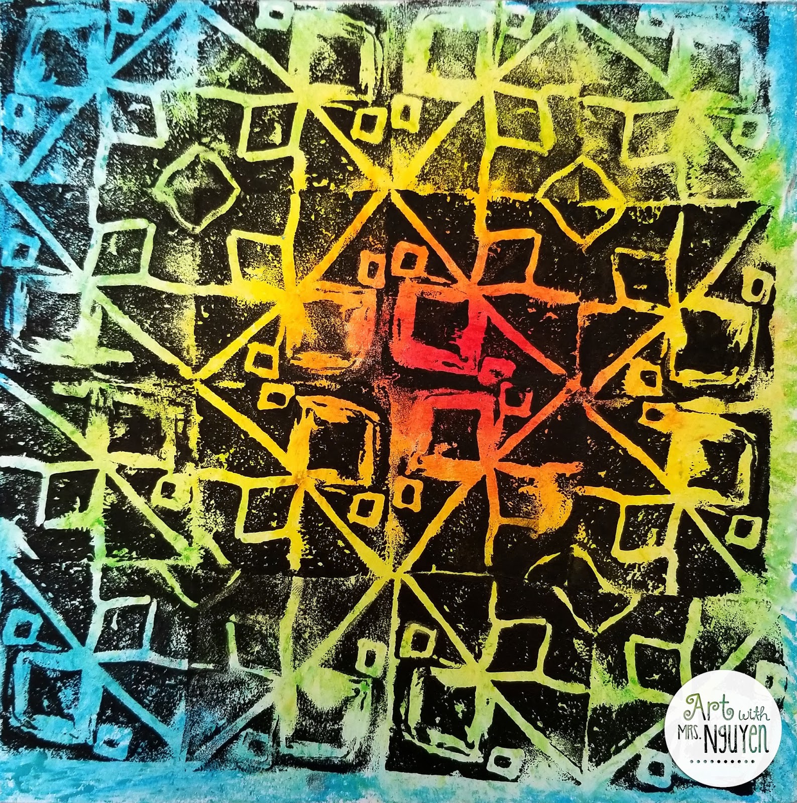 Radial Printmaking (4th) | Art with Mrs. Nguyen