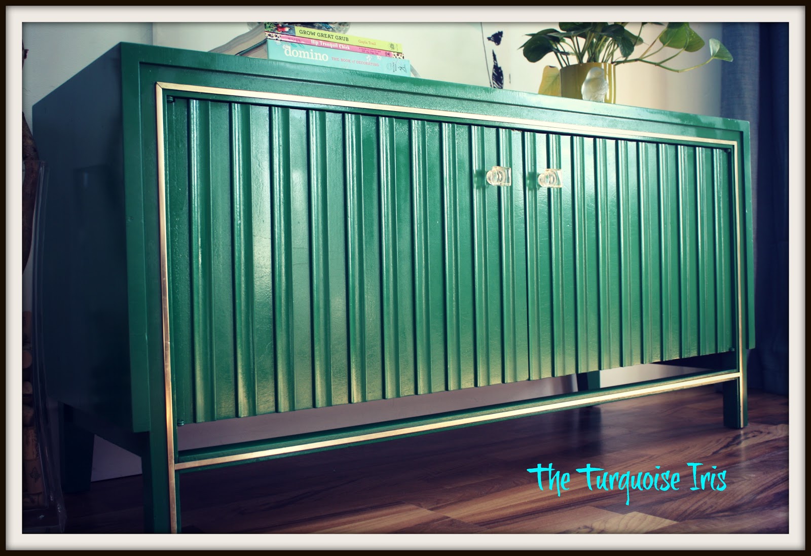 The Turquoise Iris ~ Furniture & Art: Green, Gold and Glossy Vintage ...