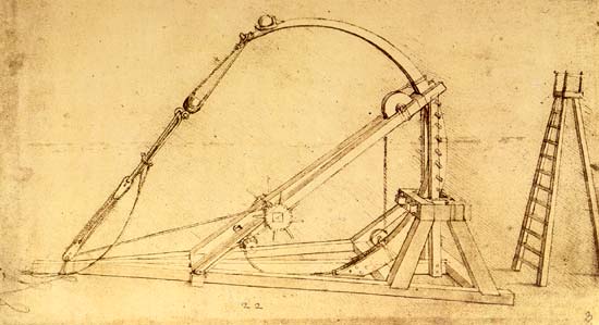 quaeram: La catapulta di Leonardo da Vinci