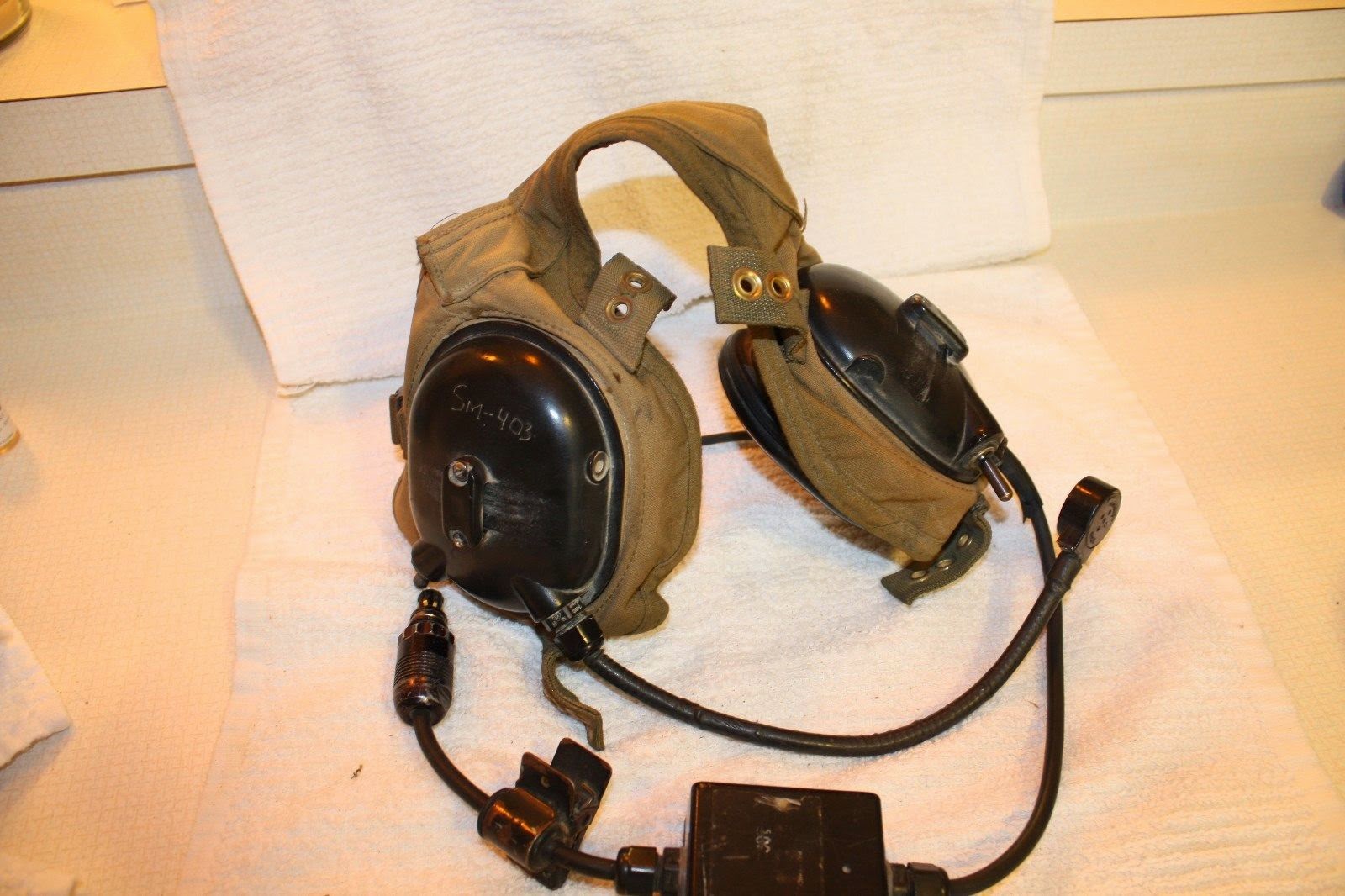 Rarities And Relics: CVC Helmet Communication Headset U.S. Military ...