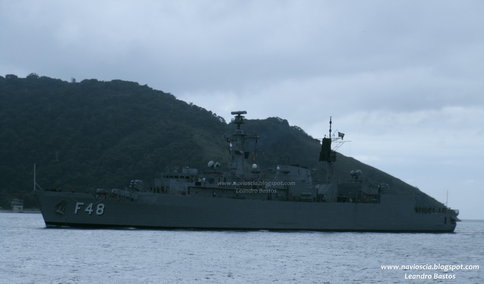 Navios de Santos & CIA: FRAGATA BOSÍSIO / F 48