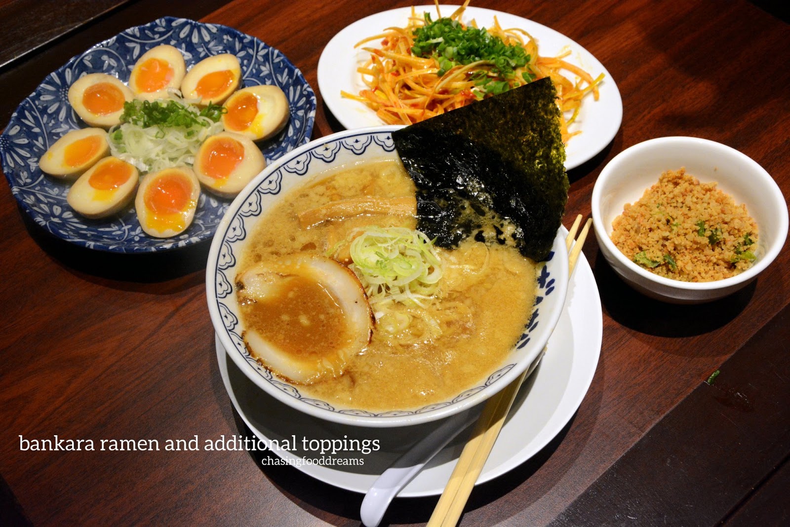 CHASING FOOD DREAMS: Bankara Ramen, Avenue K: Porcine Ramen Goodness