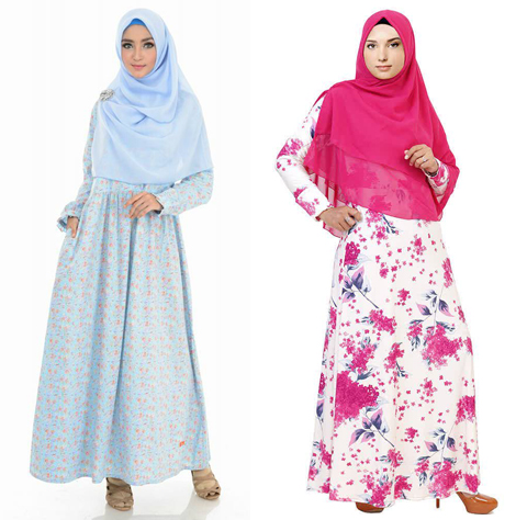 10+ Gambar Model Baju Syar'i Muslimah Terbaru 2017