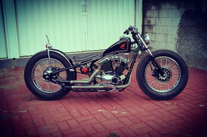 Victorious Custom Works: Kaisar Ruby 250 _ Chopper