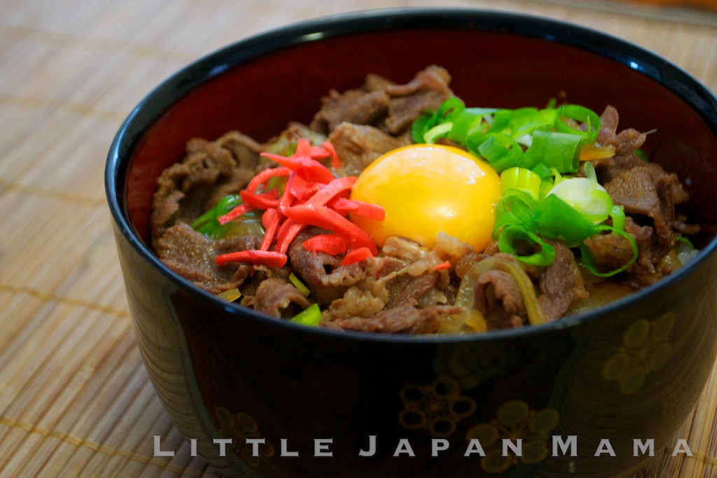 little japan mama : Gyudon Recipe