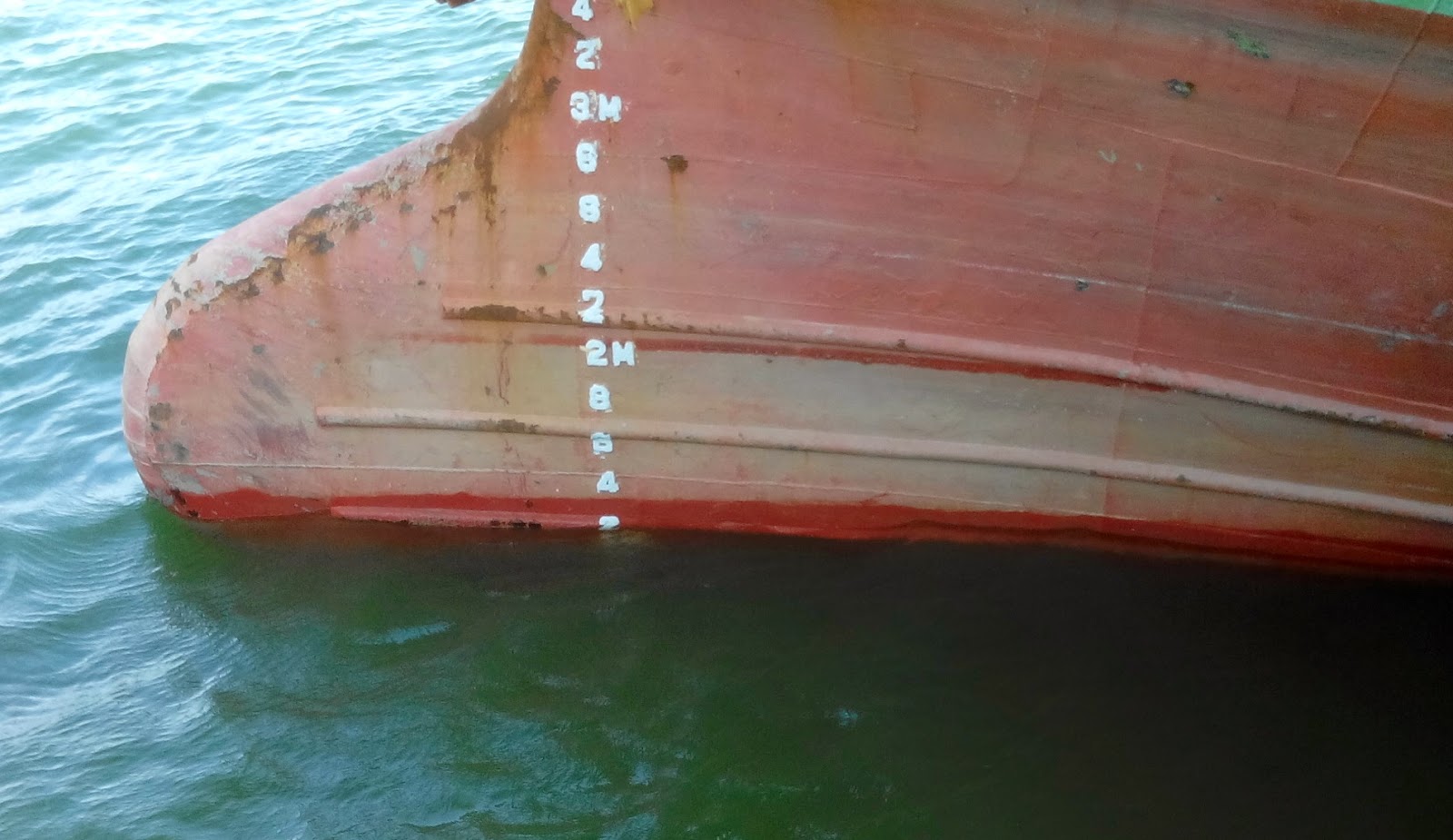 Cara Menghitung Draft Belakang, Tengah dan Depan - Trikmudah Bernavigasi