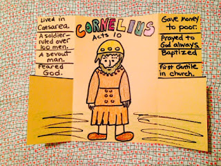 Children's Bible Lessons: Lesson - The Conversion Of Cornelius