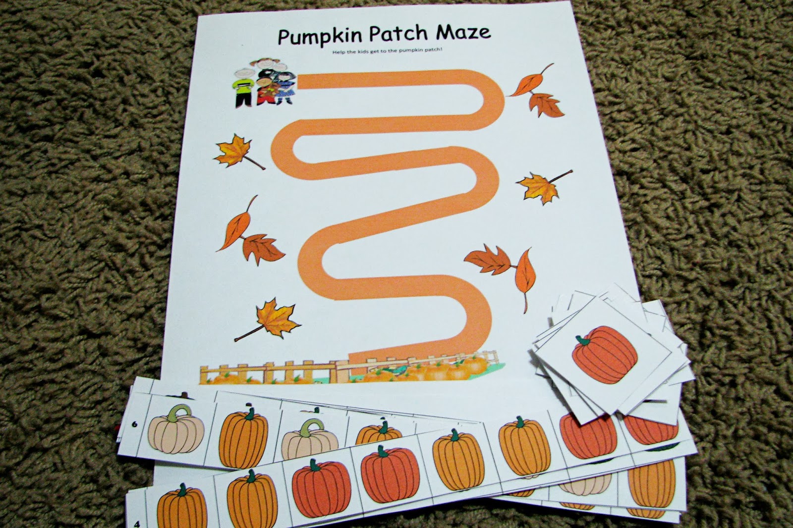 Mommy's Little Helper: Letter P/Pumpkins Part 1