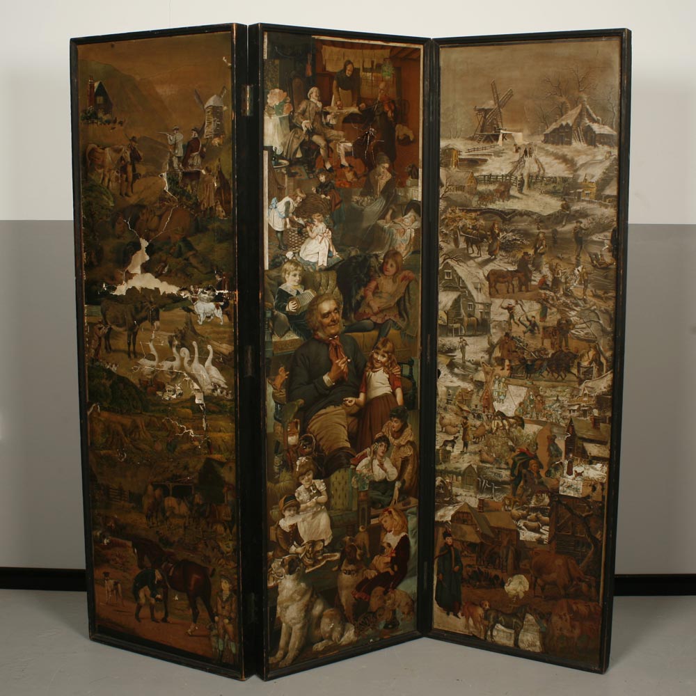 Imperial & Standard: Victorian Collage Screen