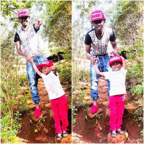 here is Bahati's secret son Morgan Bahati and yes a musician too