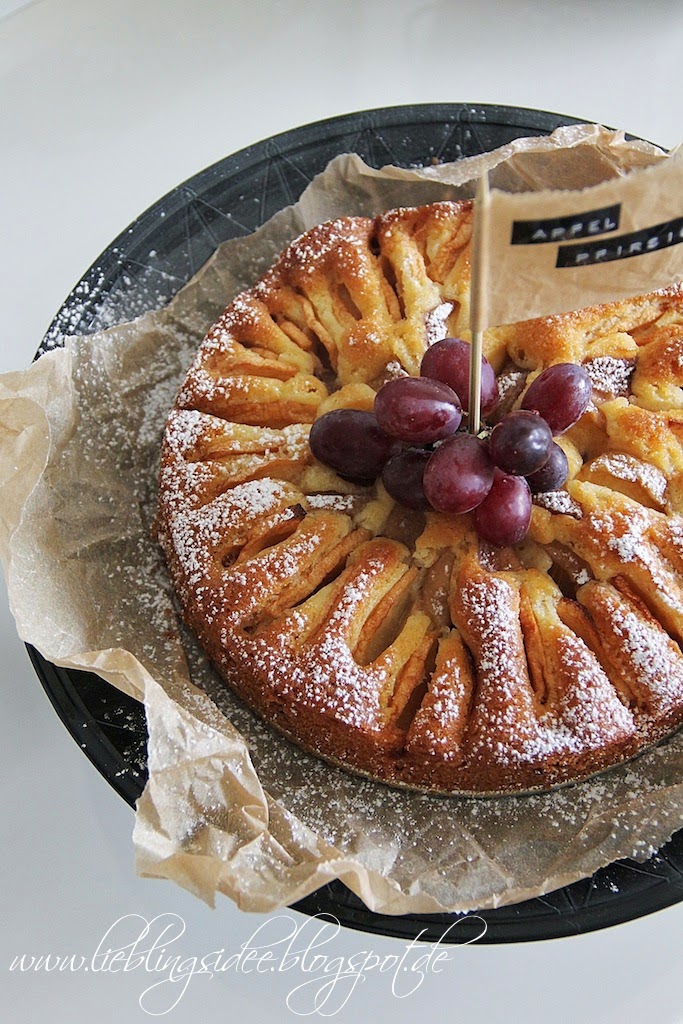 Lieblingsidee Blog: Apfel-Pfirsichkuchen und herbstliche Deko für ...