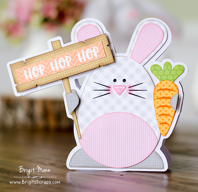 Brigit's Scraps "Where Scraps Become Treasures": Bunny Shaped Card and ...