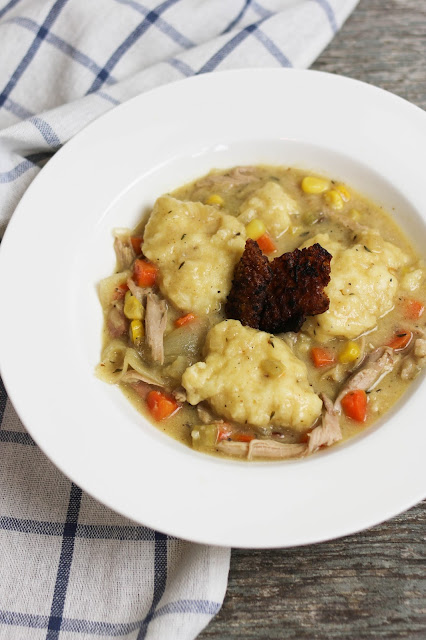Ginger Rose: Turkey & Dumplings Recipe