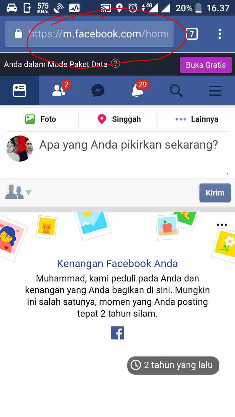 Cara Buka Pesan Facebook di Android Tanpa Facebook Messenger - faggotbread