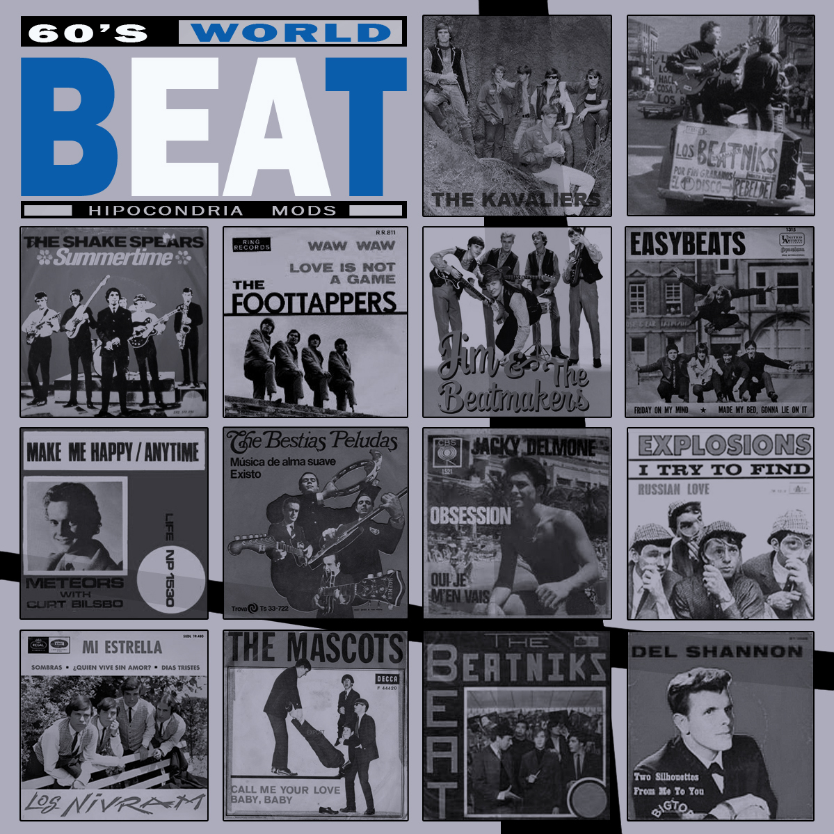 Fanzine MAKING TIME: HIPOCONDRIAMODS RECORDS: 60's UK BEAT & 60's WORLD ...