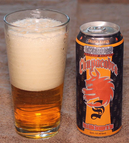 Richard Reviews Everything : Swagger Energy Drinks Chupacabra Orange Mango