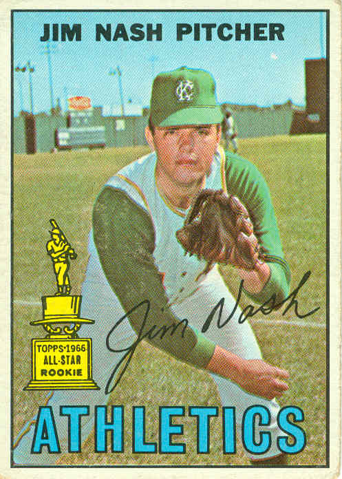 1967 Topps Baseball: Jim Nash (#90)