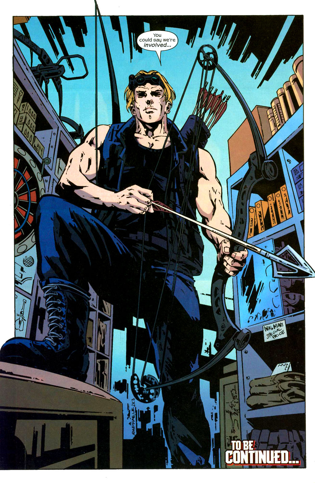 Read online Hawkeye (2003) comic - Issue #1