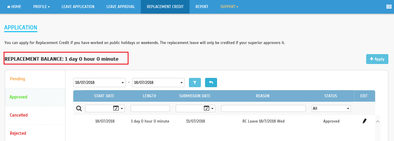 Manage Replacement Leaves (Time Off in Lieu) with TimeTec Leave ...