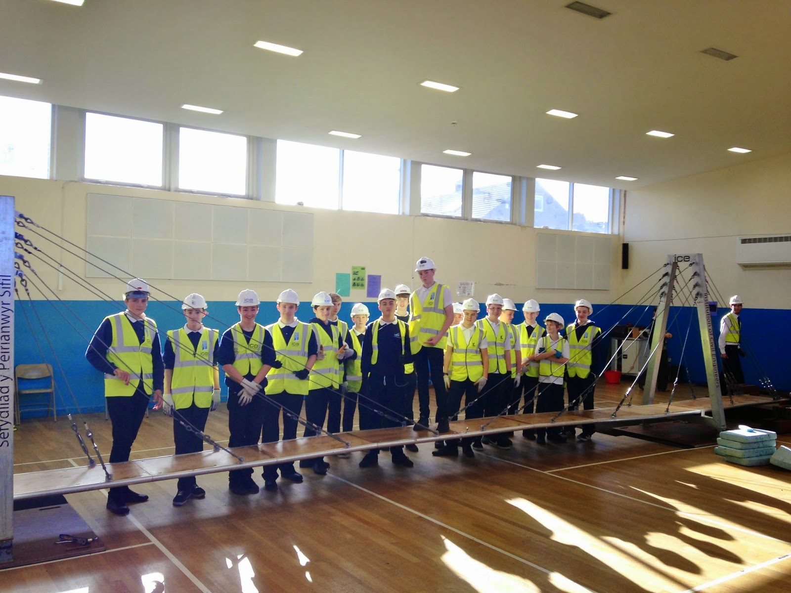 ICE | North East Bridges to Schools: ICE Bridge in Whitley Bay High ...