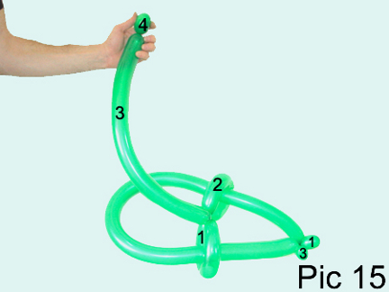 Balloon animals twisting instructions: Balloon baseball cap