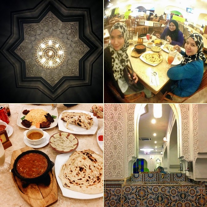 Zahra' Talhah: Dinner at Al-Rawsha, Shah Alam
