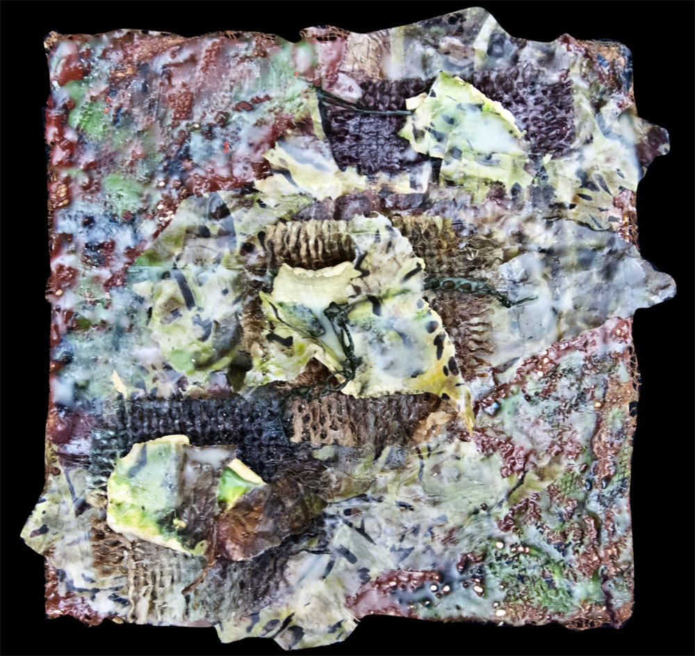 Kathyanne White: More Encaustic with Digital Prints