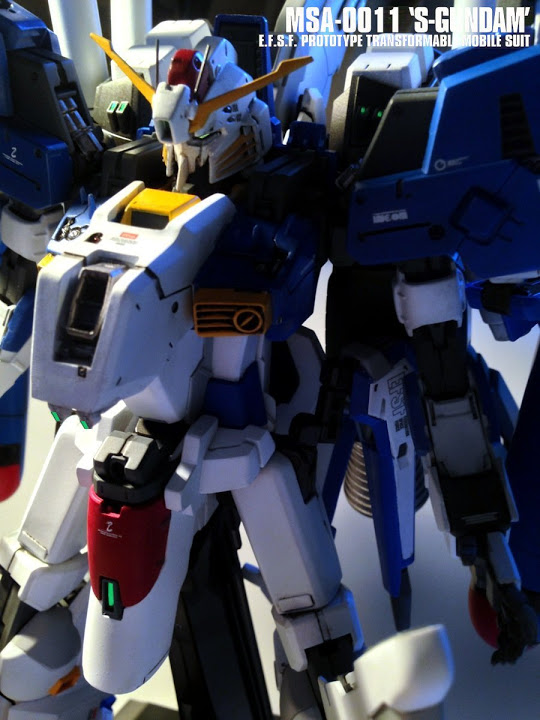 MG 1/100 Ex-S Gundam Patch Work Conversion Build