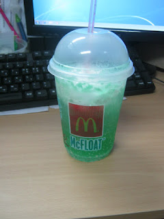 Photoescape Travels...: Indulge Item of the Week: McDonald's Green ...